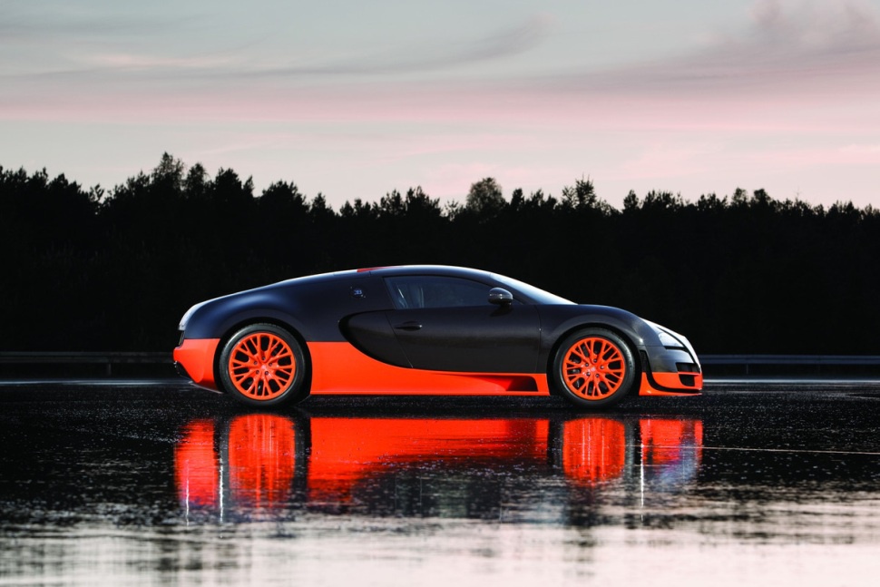 Bugatti Veyron technical specifications and fuel economy